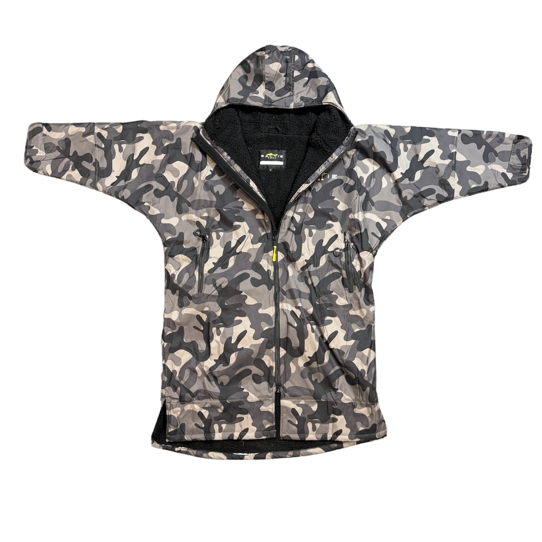 Saltie Elite Changing Robe - Storm Camo/Black